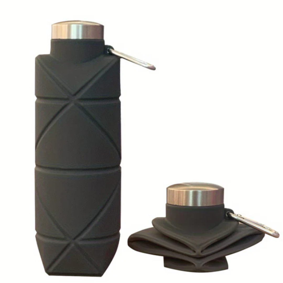 Collapsible Water Bottle 750ml - Aqua-Fold - Sports - Fitness – Vela Avenue